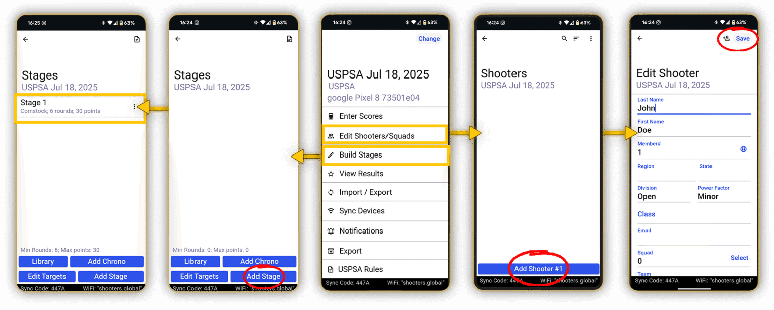 How to connect SG Shot Timer to PractiScore 2 - SHOOTERS GLOBAL | Shot ...