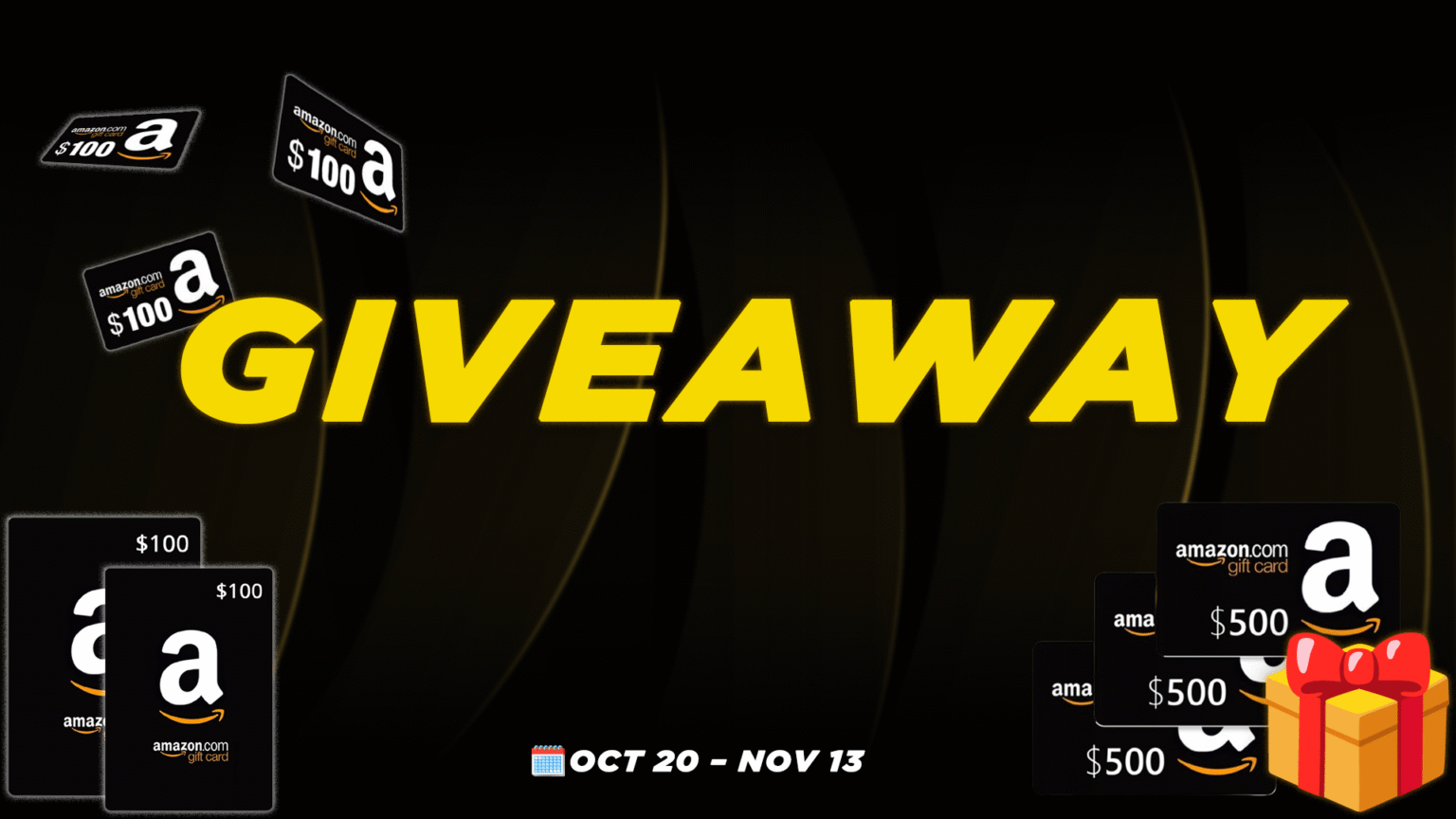 Buy & Win Giveaway! Ready to win big?